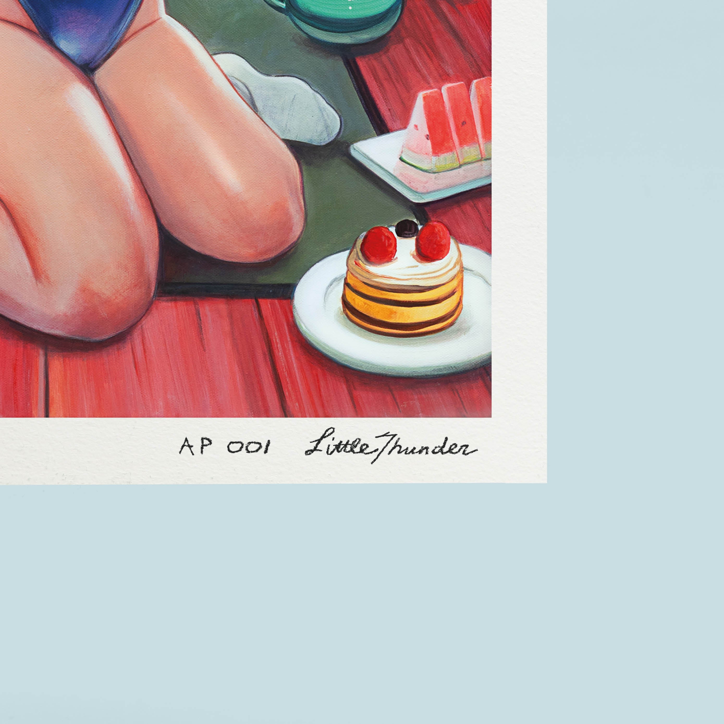 Nosebleed Girl (Sculpture and Print Set) – DDTStore