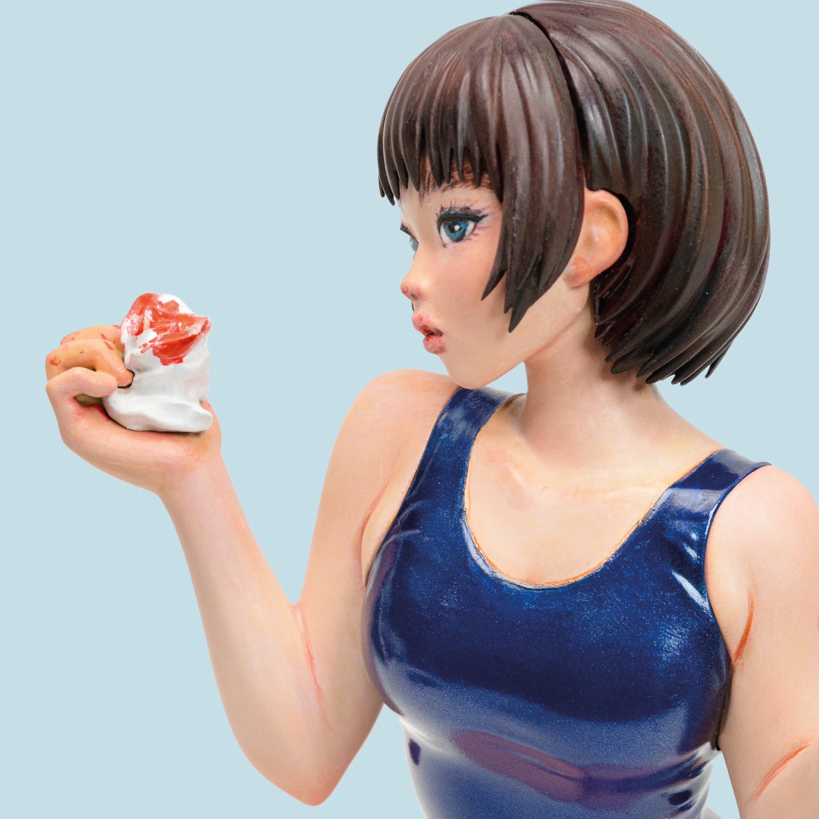 Nosebleed Girl (Sculpture and Print Set) – DDTStore