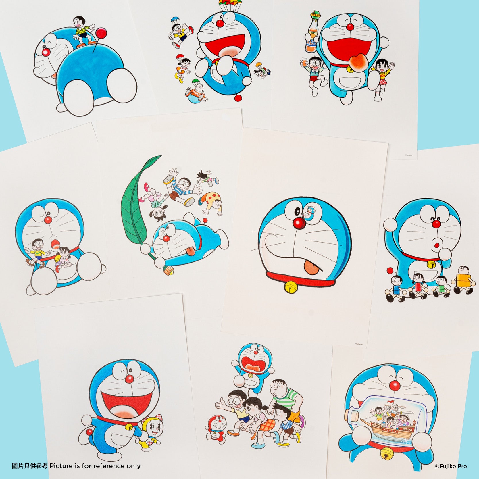 (Limited Edition) Manga Cover Prints Set (Set of 10) – DDTStore