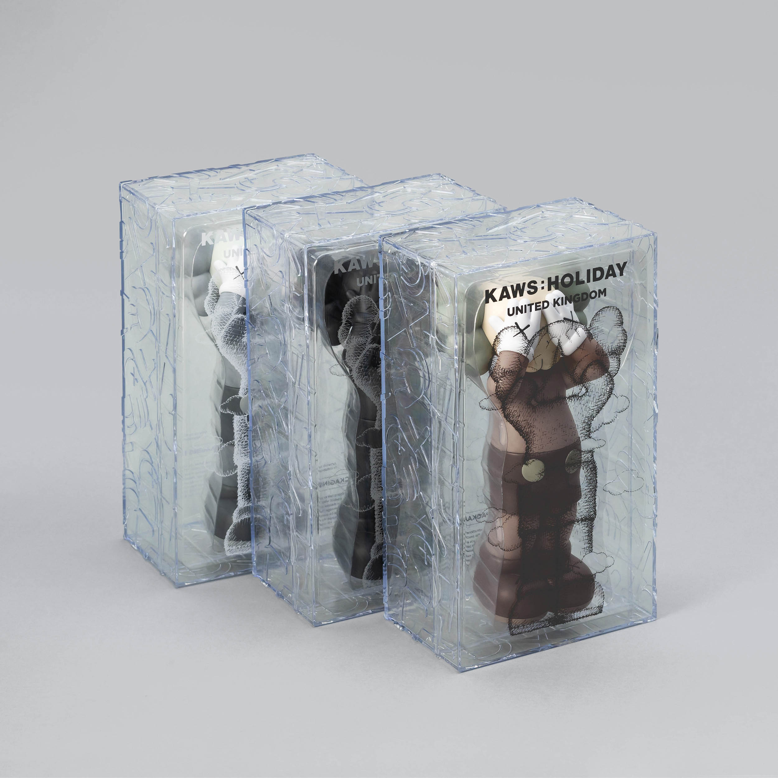KAWS:HOLIDAY UK - Figure (Grey) – DDTStore
