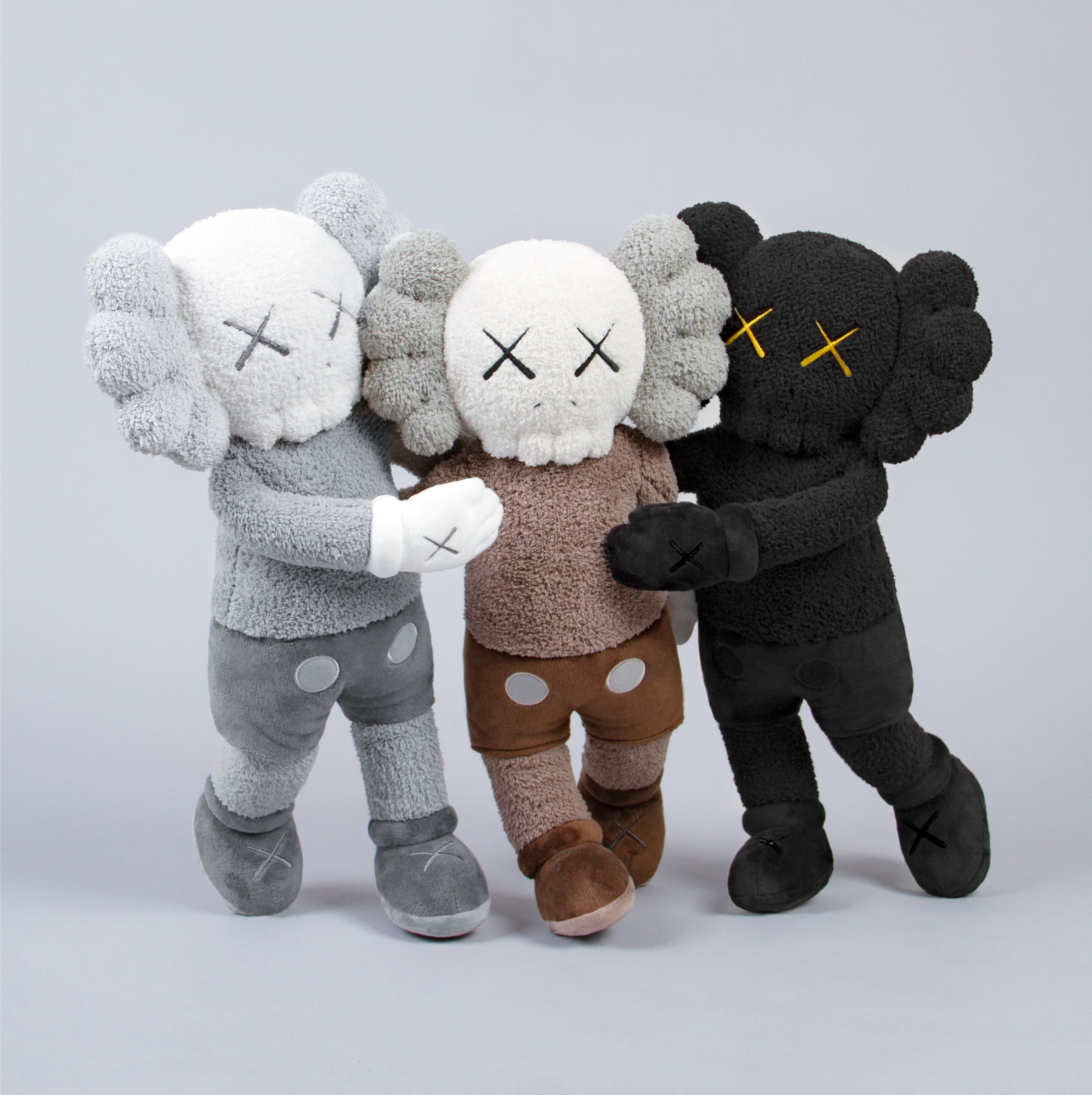 KAWS:HOLIDAY HONG KONG Limited 20-inch Plush - Black – DDTStore